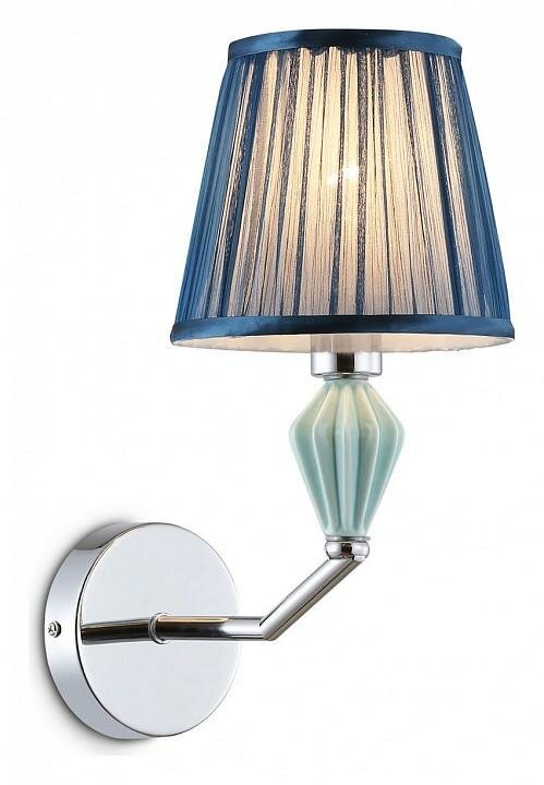 Бра Ambrella Light HIGH LIGHT LH75065 цвет плафона подвески Синий, цвет арматуры Хром