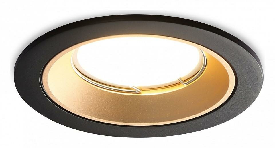 Встраиваемый светильник Ambrella Light A A8923 цвет Золото, Черный
