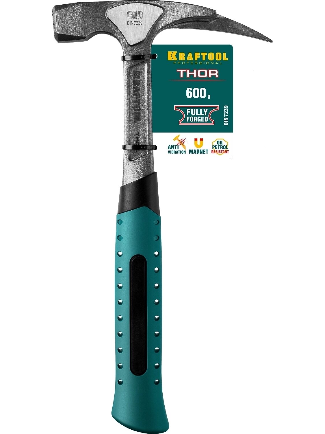Цельнокованый молоток кровельщика KRAFTOOL Thor, 600 г