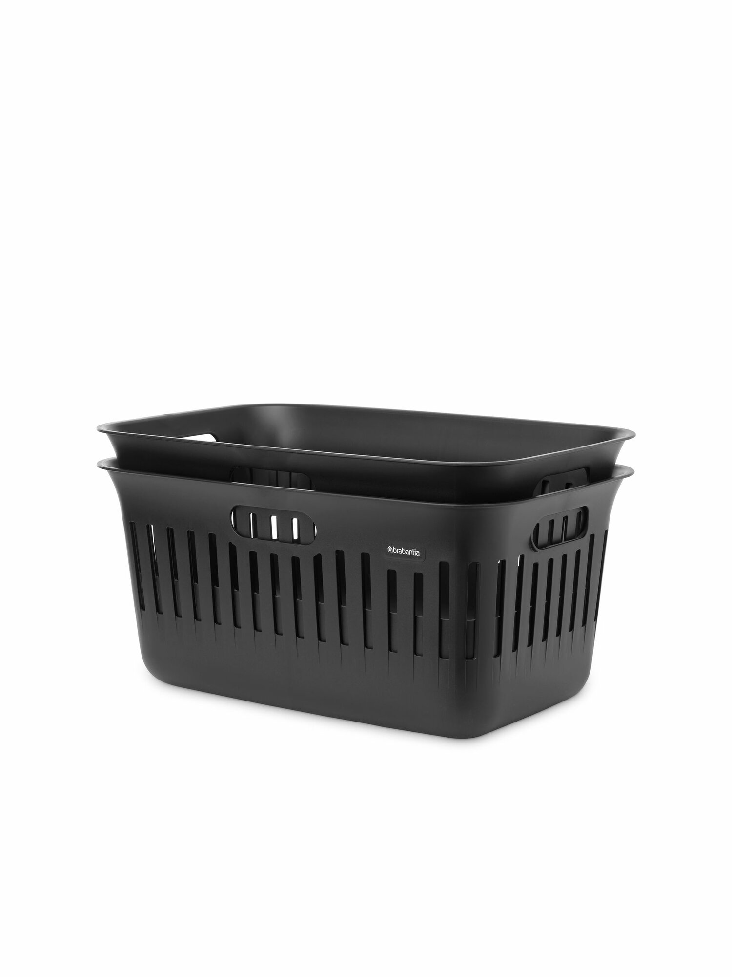 Корзина для белья Brabantia Collect-It 40л 2шт черная 247446