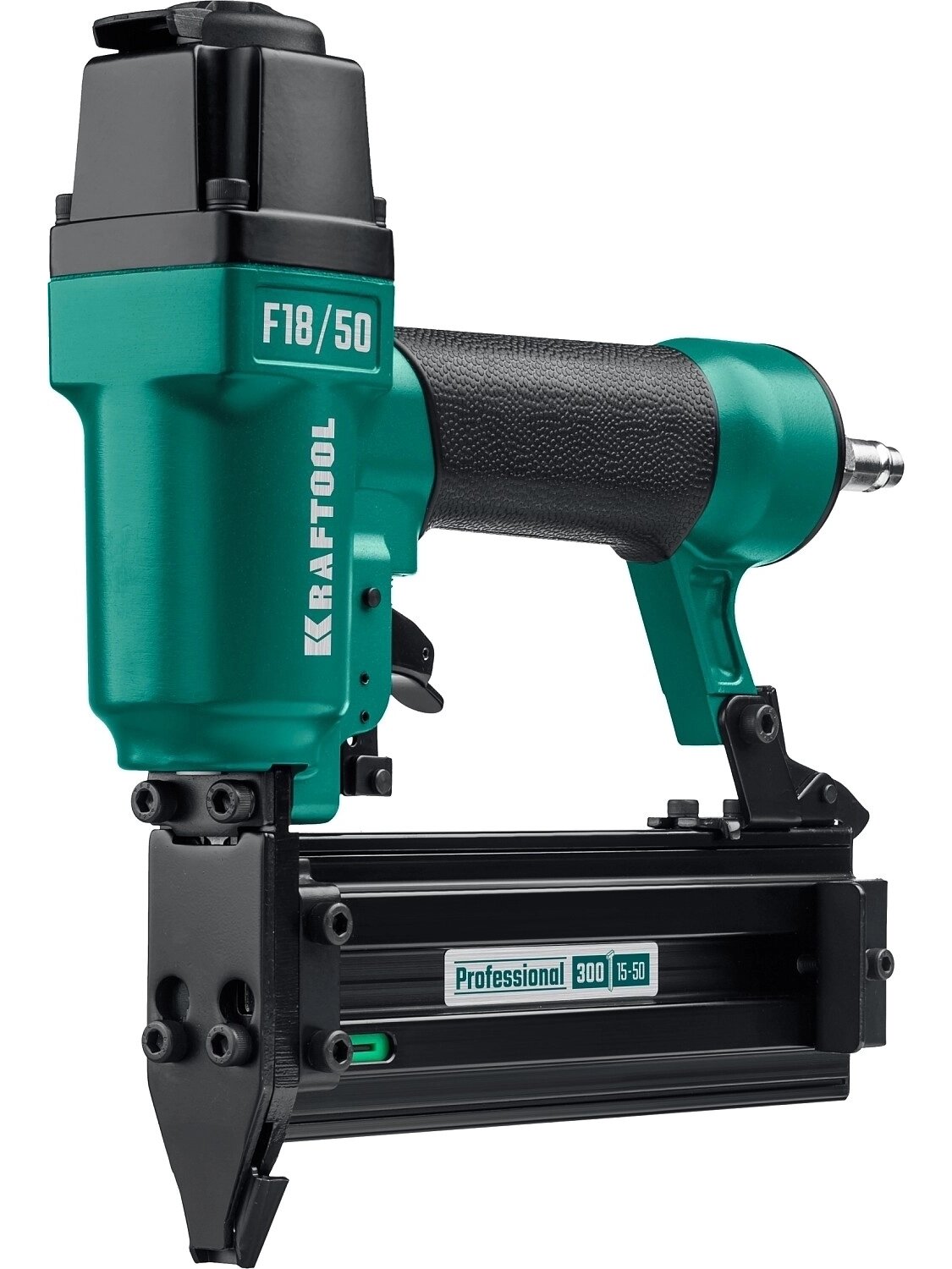 Пневматический нейлер для гвоздей KRAFTOOL F18/50, 18Ga тип 300 (15-50 мм)