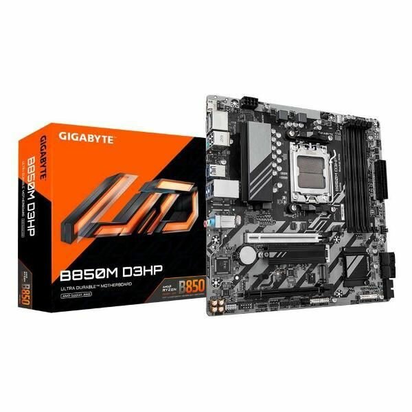 Материнская плата GIGABYTE B850M D3HP (AM5, mATX)