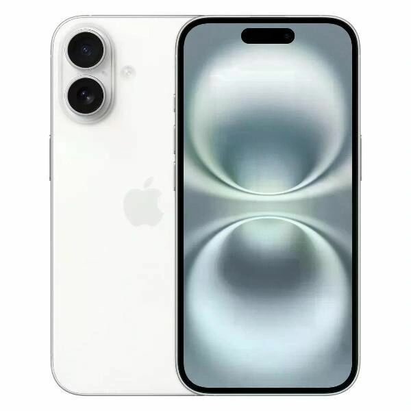 Смартфон Apple iPhone 16 256GB White sim+esim(без RuStore)