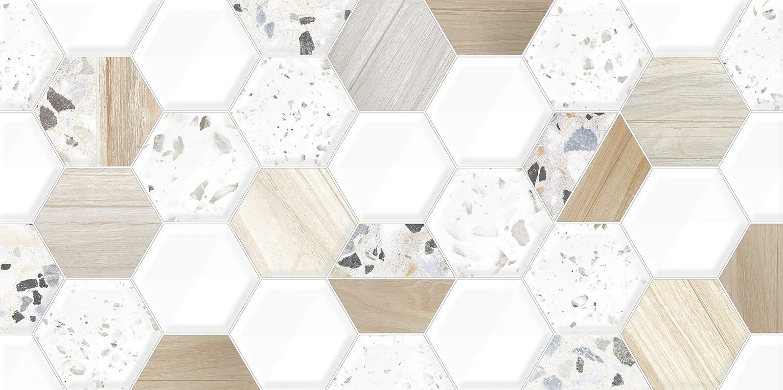 Керамическая плитка Alma Ceramica Бильбао Bilbao TWU09BLB014 Глянцевая 24,9х50 см