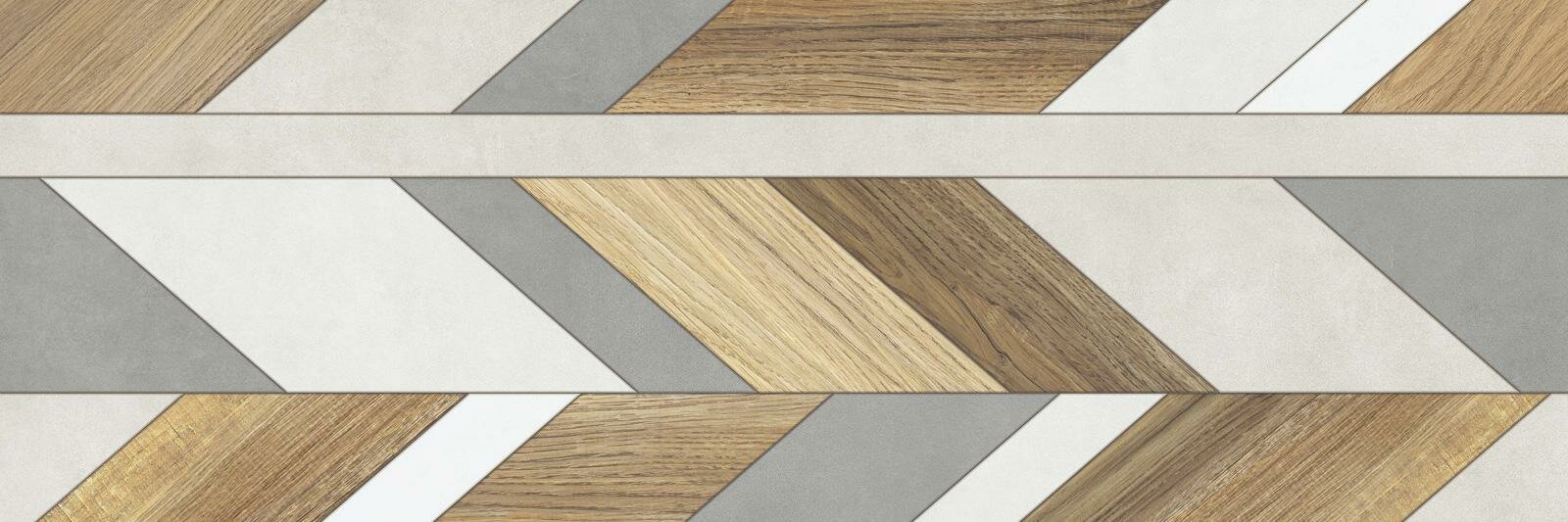 Керамическая плитка Alma Ceramica Мурал Mural TWU3090MUR74R Матовая 30х90 см