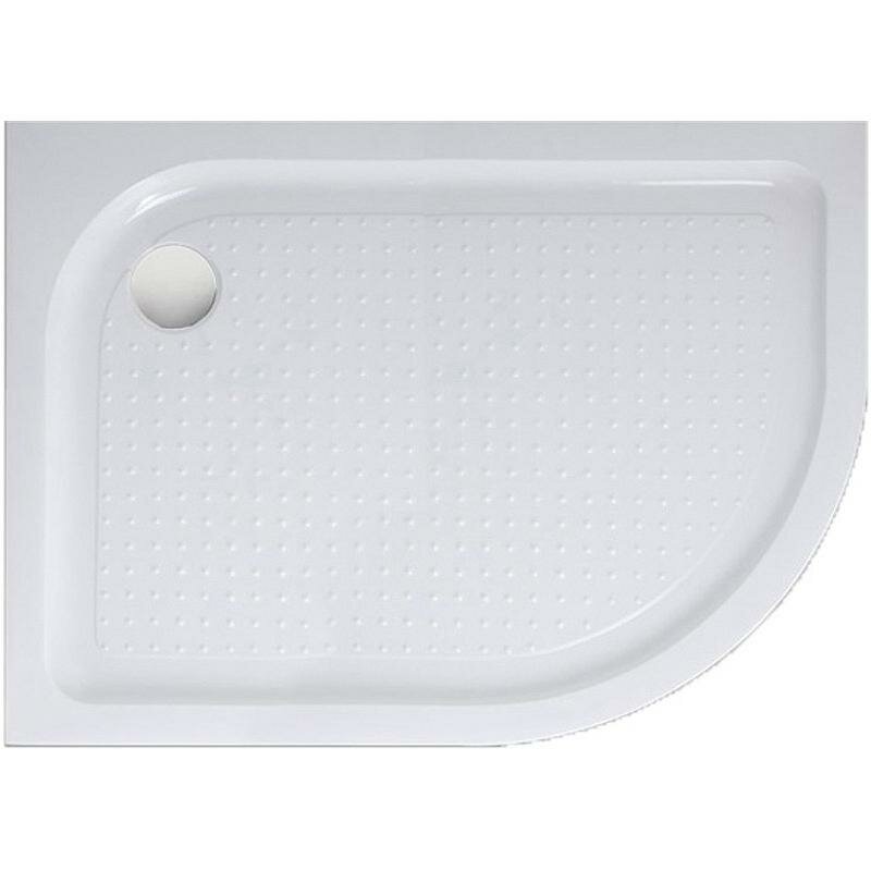 Акриловый поддон для душа BelBagno Tray 100x80 L TRAY-BB-RH-100 80-550-15-W-L Белый