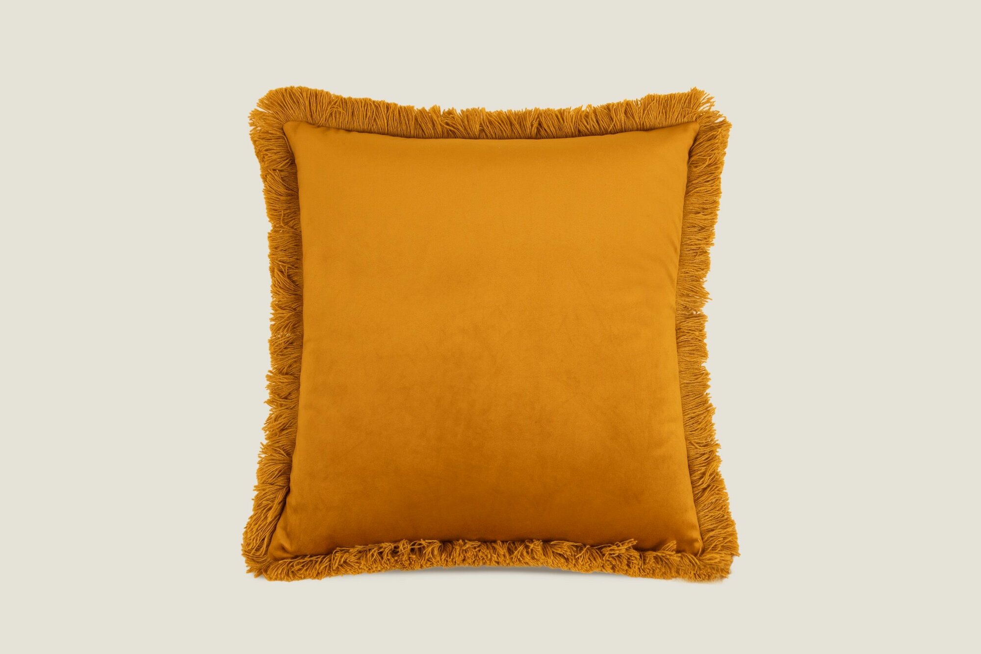 Подушка MARABOU GOLD 50х50, велюр, полиэстер, начинка конфорель