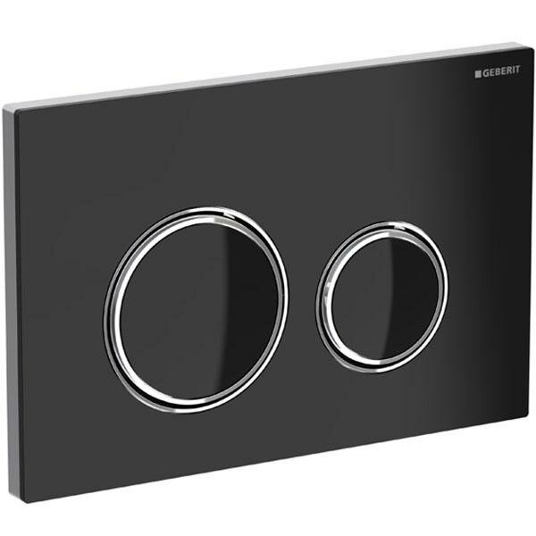 Кнопка смыва для инсталляции Geberit Geberit Sigma 21 115.884. SJ.1 Черная Хром