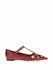 Туфли Valentino Studdy pyramid-stud flat pumps, размер 39