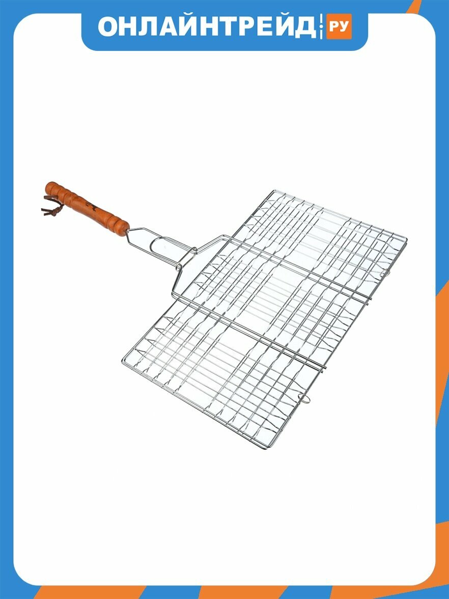 Решетка-гриль Grillboom хромированная 47х 34x20 см