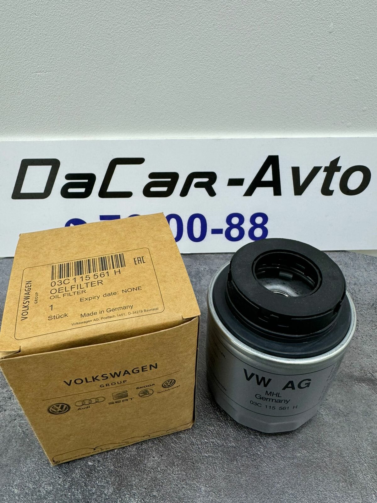 Фильтр масляный 03C115561H VW Polo