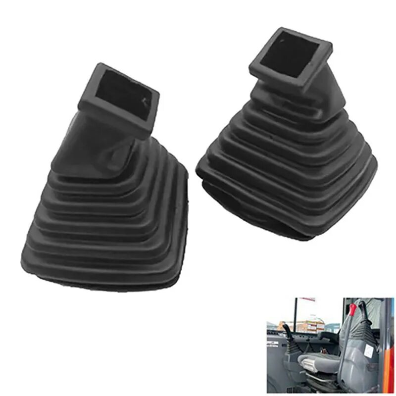 Пылезащитный чехол для джойстика экскаватора Doosan DX150 215 225 300 370-9C, резина, 1 пара — фото 1