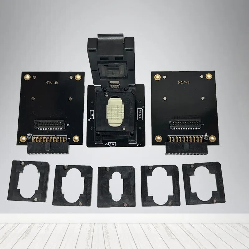 EMMC Pro 6in1 Socket использует UFI- бокс Easy-JTAG Plus_easy jtag