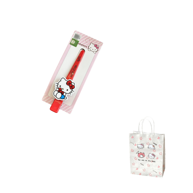 Заколки для волос женские Sanrio Hello Kitty из смолы