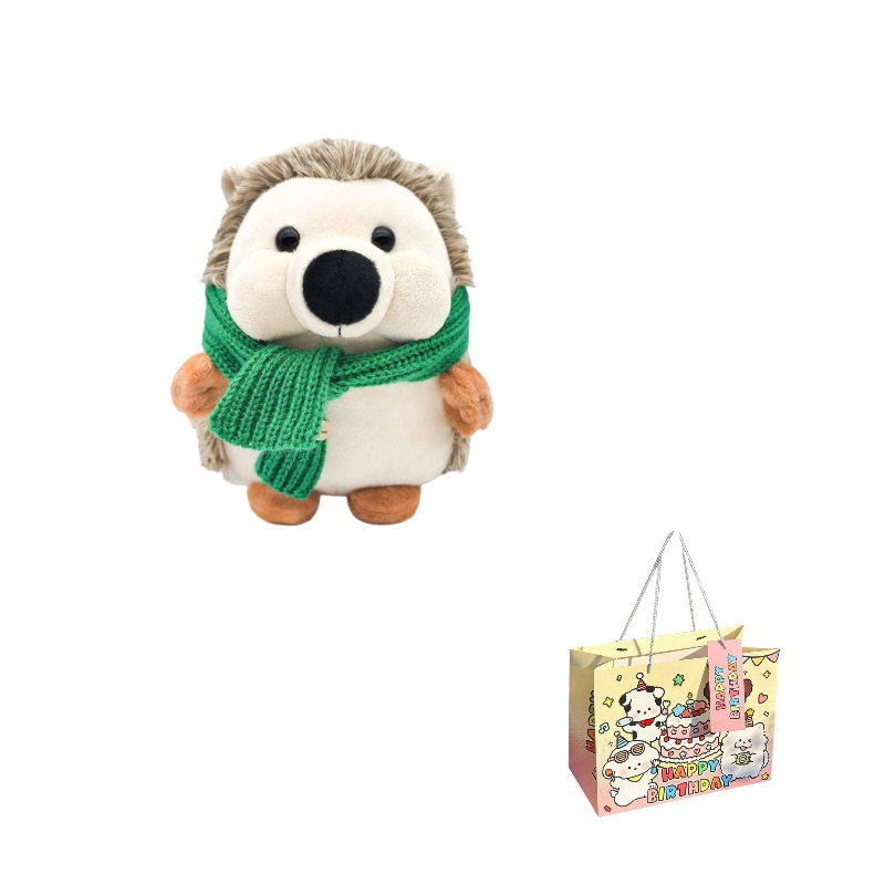 Сумка тоут  Green Scarf Hedgehog