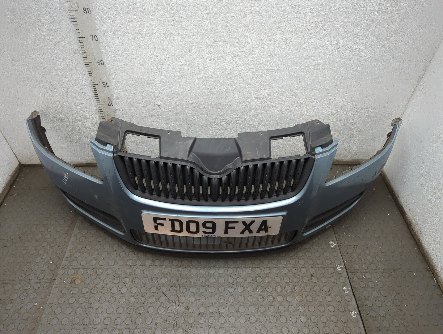 Бампер передний Skoda Fabia Б/У