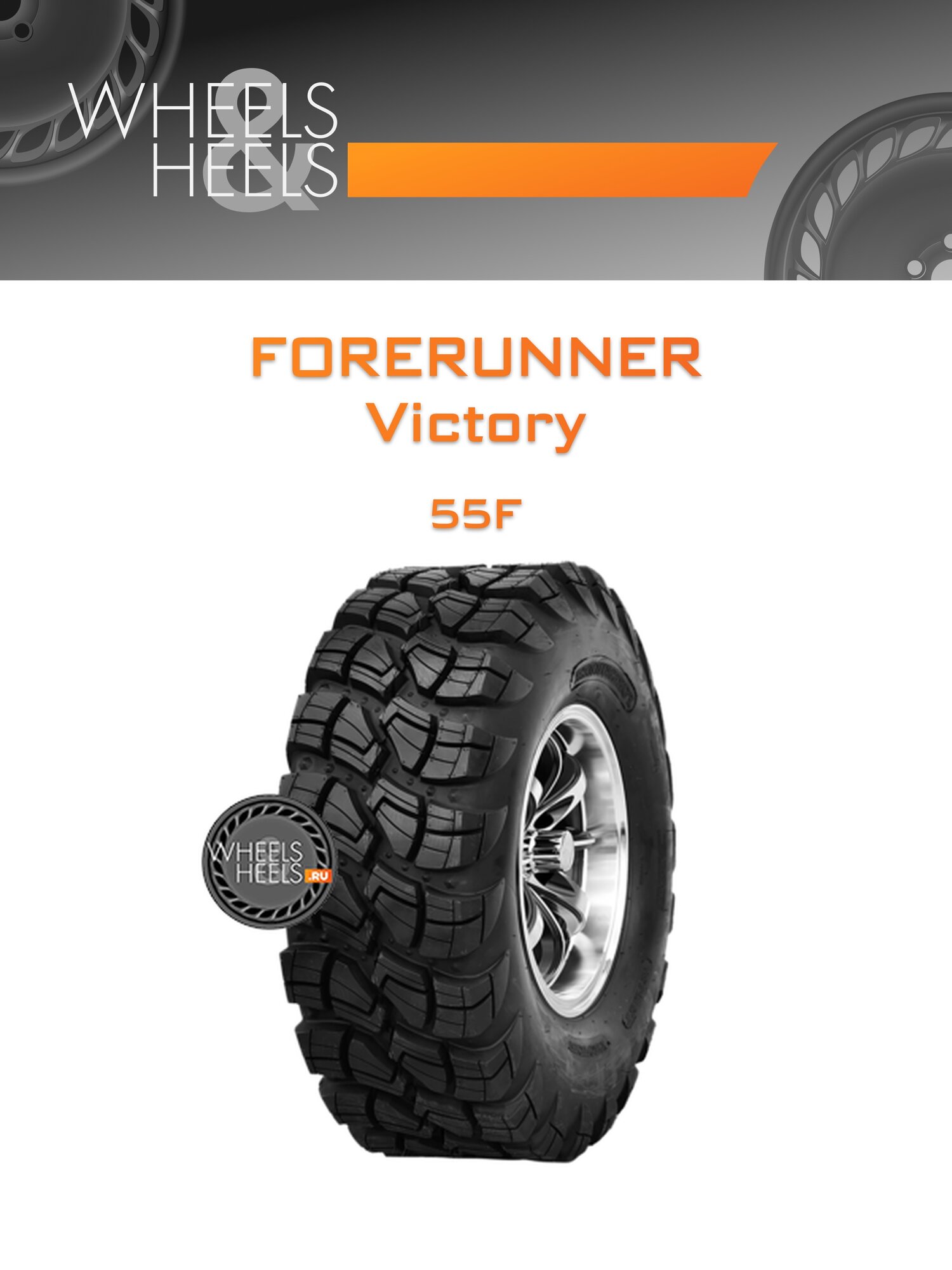 Шина автомобильная Forerunner Victory 11/0 R12 55F ALLSEASON, всесезонная, универсальная