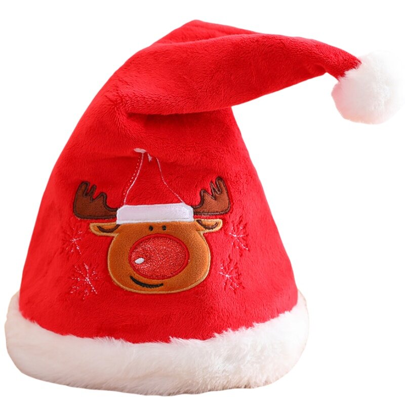 Танцующая Рождественская шляпа плюшевая кукла унисекс Mise, 40CM EU, Christmas Cute Elk Style