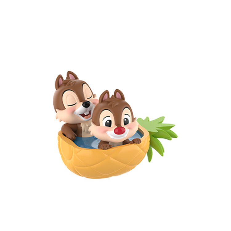 Коллекционные фигурки унисекс POP MART Disney Chip 'N Dale Playful Brother, Confirmed-Mushroom Table (Open)