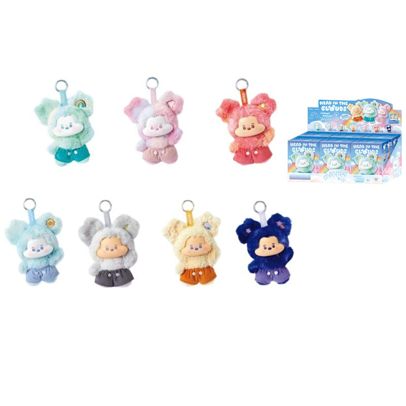 Виниловая плюшевая игрушка унисекс MINISO x Disney Mickey Cloud Fantasy Collection, Full Box 6 Pcs