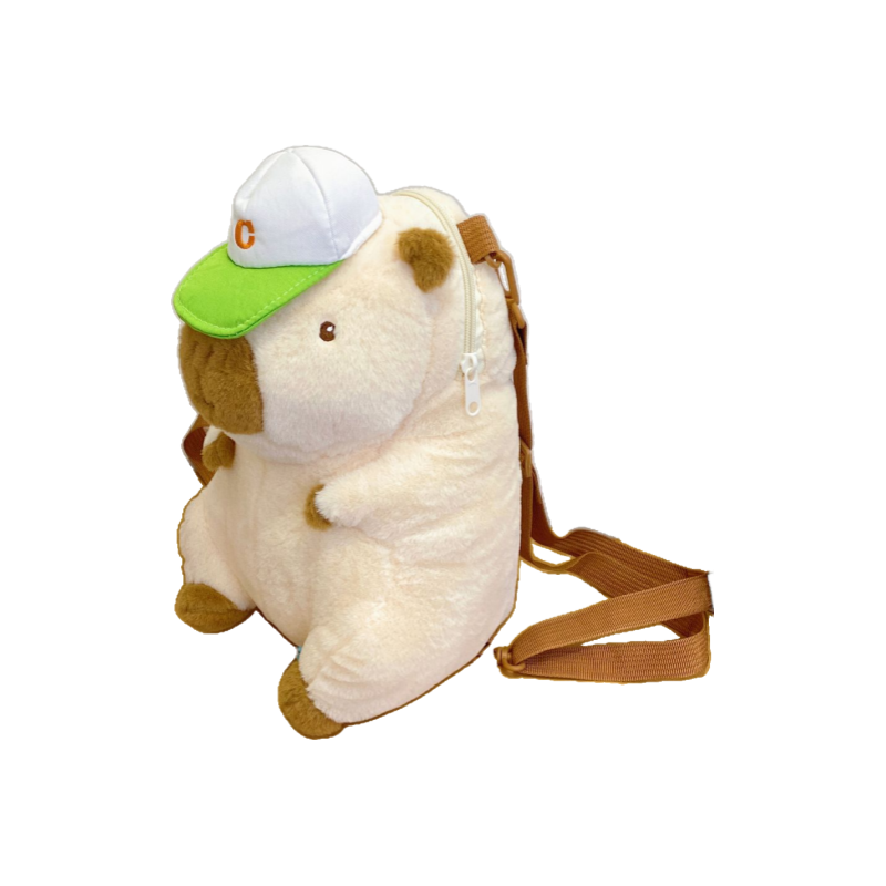 Сумка-игрушка унисекс GULI Капибара "Кайман", 20CM EU