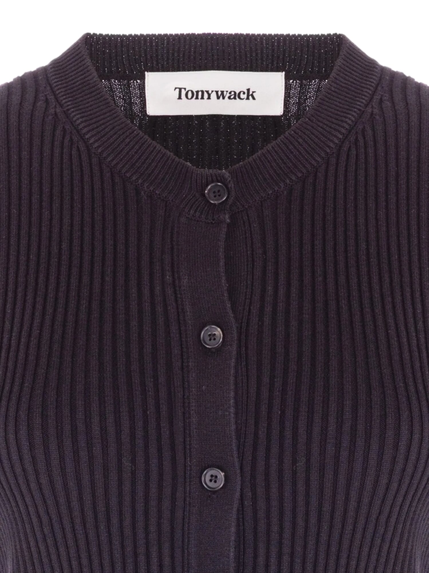 Кардиган Tonywack Ribbed-knit cardigan, размер S — фото 1
