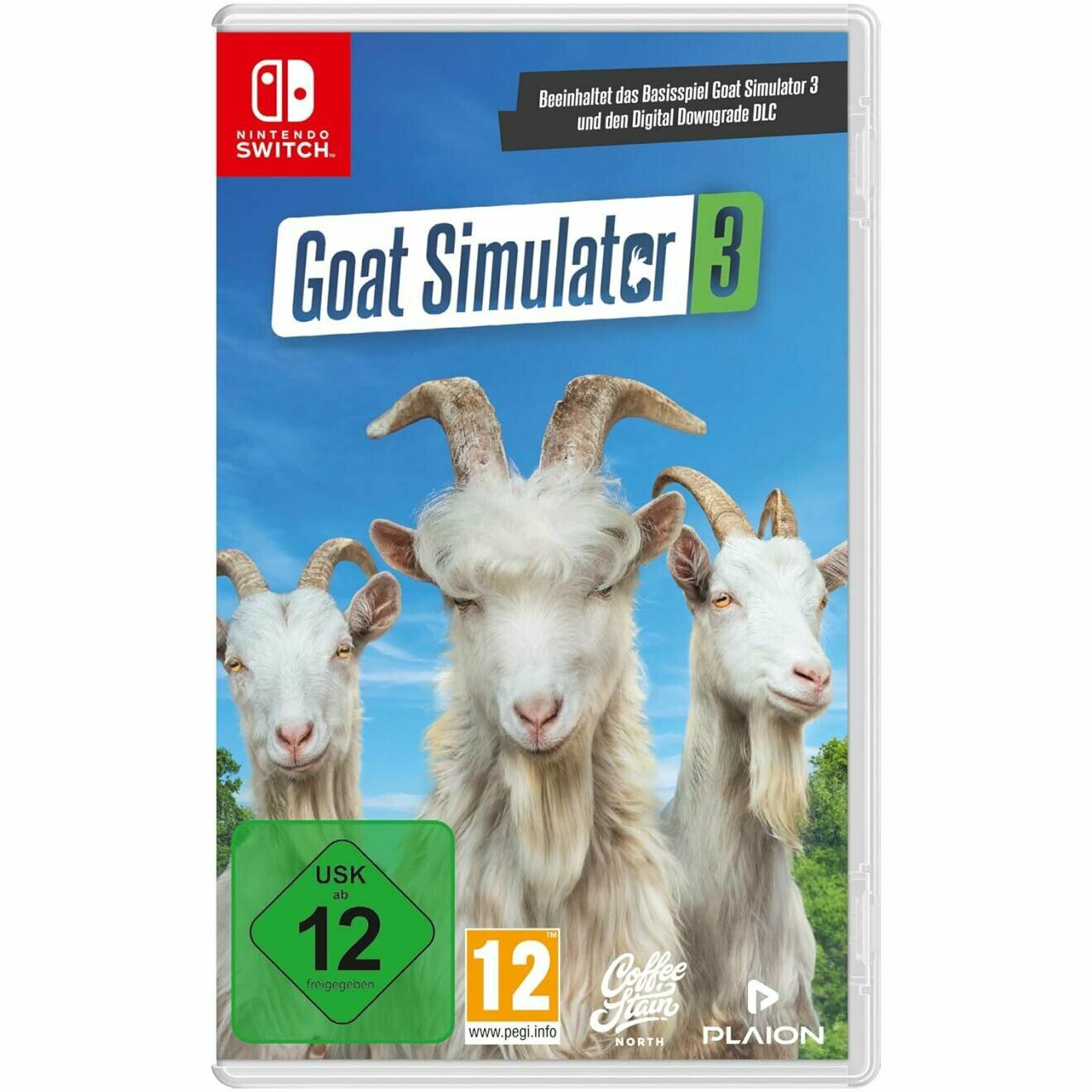 Игра Goat Simulator 3 (Nintendo Switch, русские субтитры) картридж