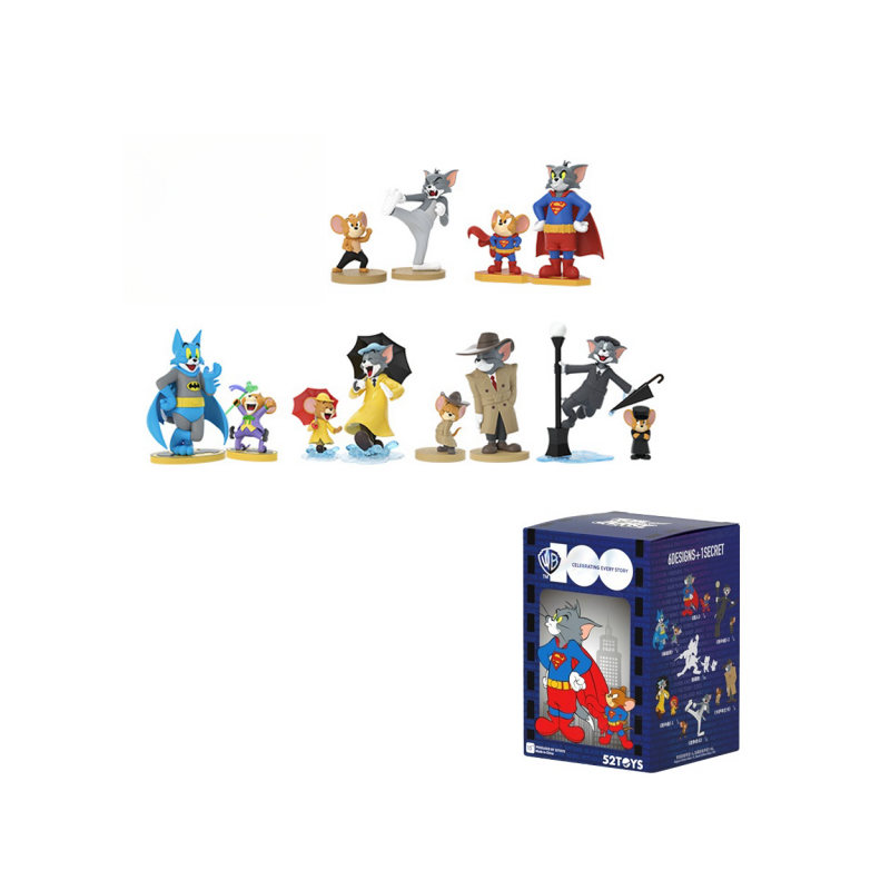 52TOYS x Tom And Jerry Warner 100th Anniversary Mystery Box, Single Mystery Box (Random Pick)
