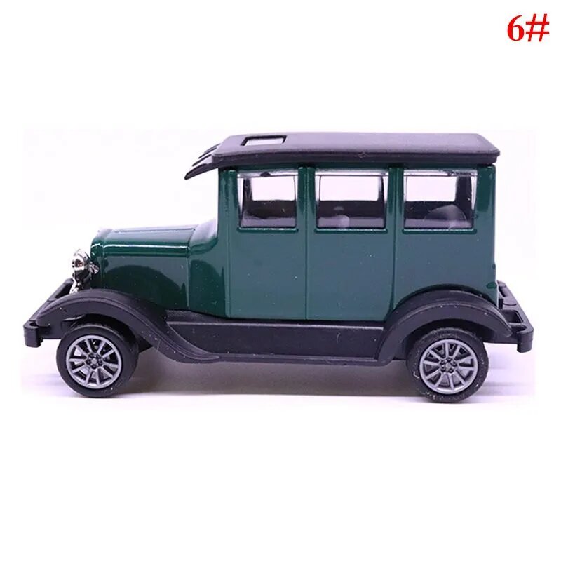 Ретро-модель классического автомобиля с инерционным механизмом, масштаб 1:43.