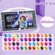 Маркер Glitter Color, 48 цветов, пластик, 12,8 см, мерцающие чернила