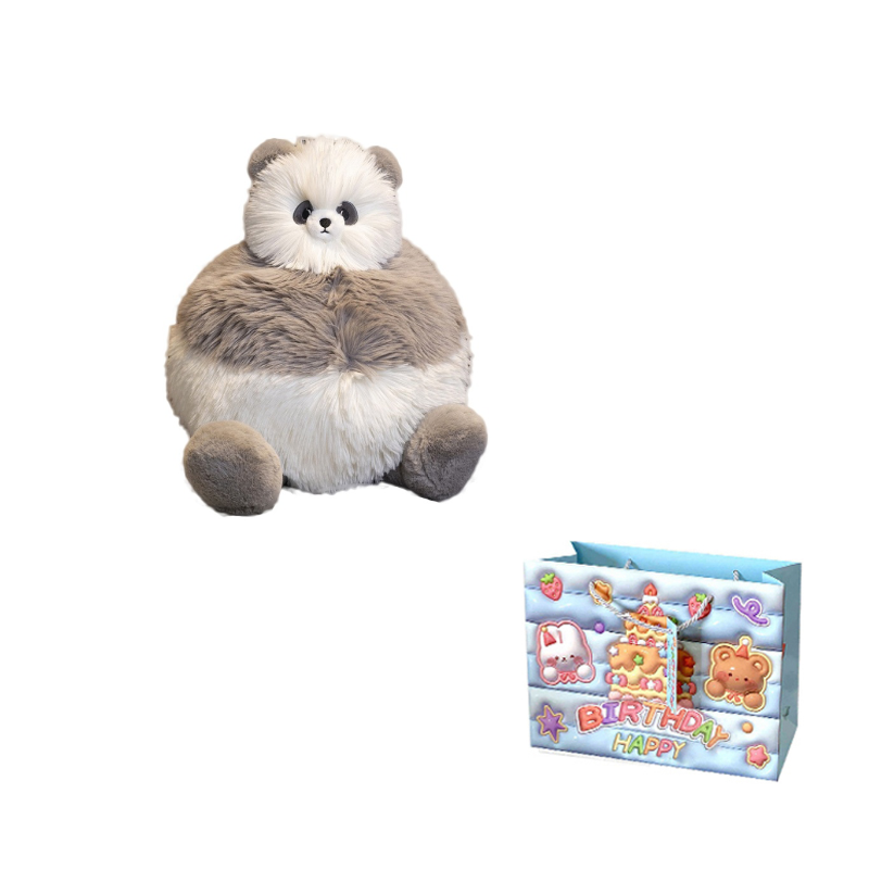 Подарочная сумка YIHEGE С Днем Рождения, 25CM EU, Raccoon