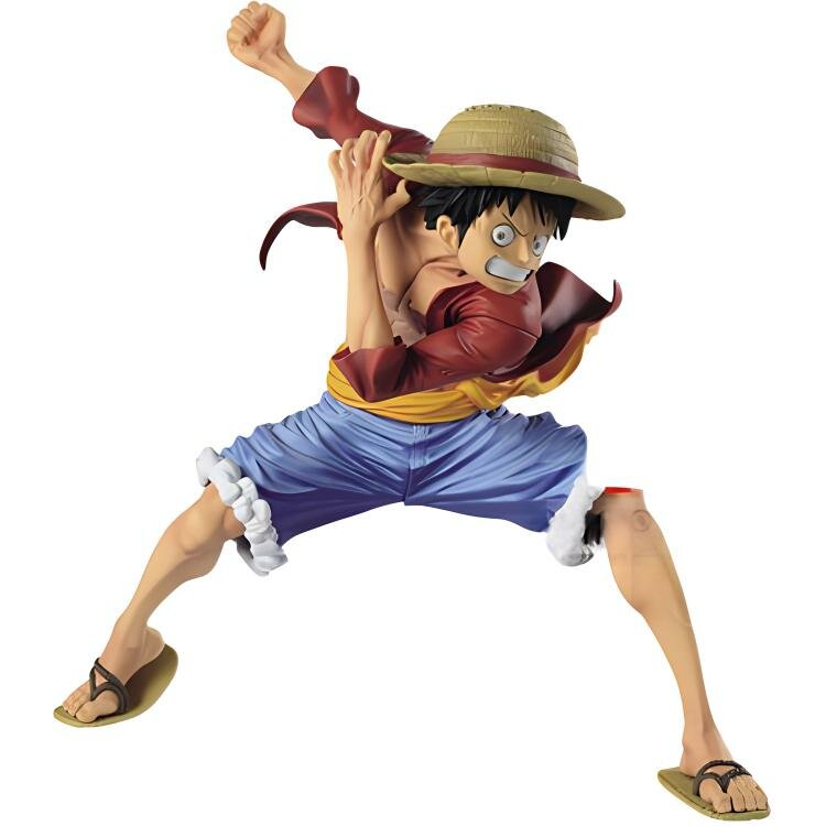 Фигурка унисекс BANPRESTO One Piece Maximatic Monkey D. Luffy I красная, Luffy
