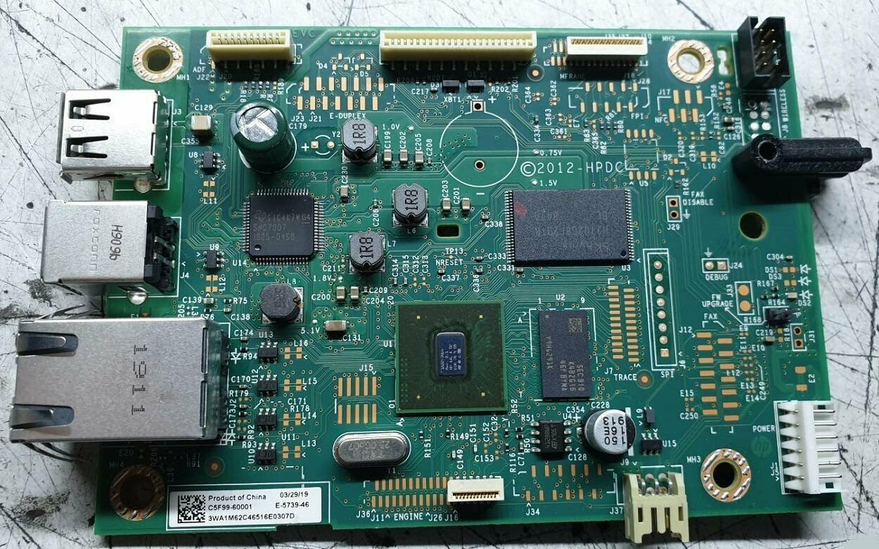 Плата форматирования HP F6W13-60002 / F6W13-60001 / C5F99-60001