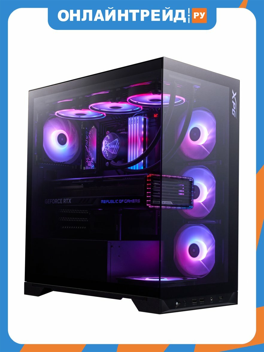 Корпус Xpg INVADER X BTF Black (INVADERXBTFMT-BKCWW)