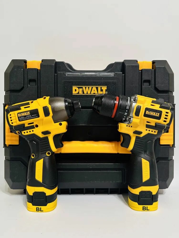 Набор 2в1 Шуруповёрт и Винтовёрт DeWalt