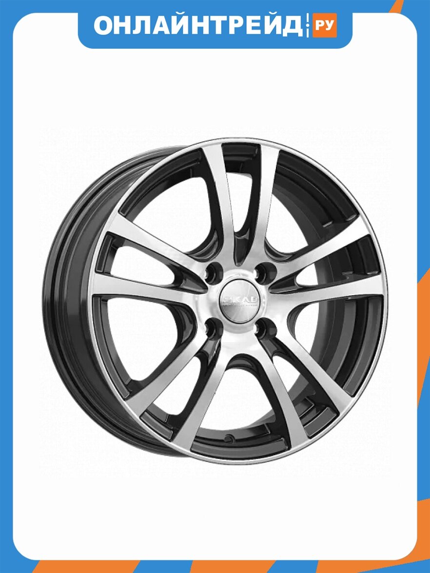 Диск Skad Дели 6x15/4x100 D54.1 ET48 алмаз