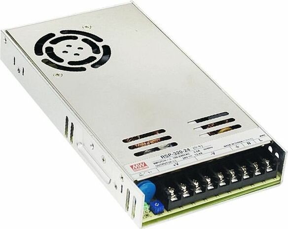 MEAN WELL RSP-320-5 Блок питания импульсный, модульный, 300Вт, 5В DC, Uвых 4,5-5,5В DC, 1шт