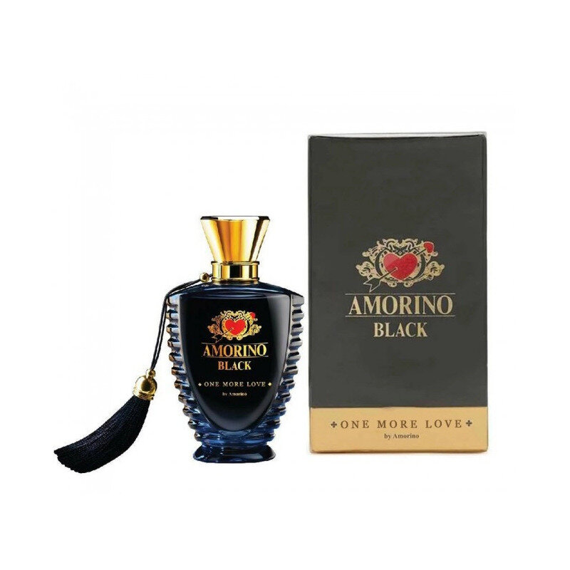 Парфюмерная вода Amorino Black One More Love 100 мл / Духи Аморино Блэк Уан Мор Лав / Ещё одна любовь