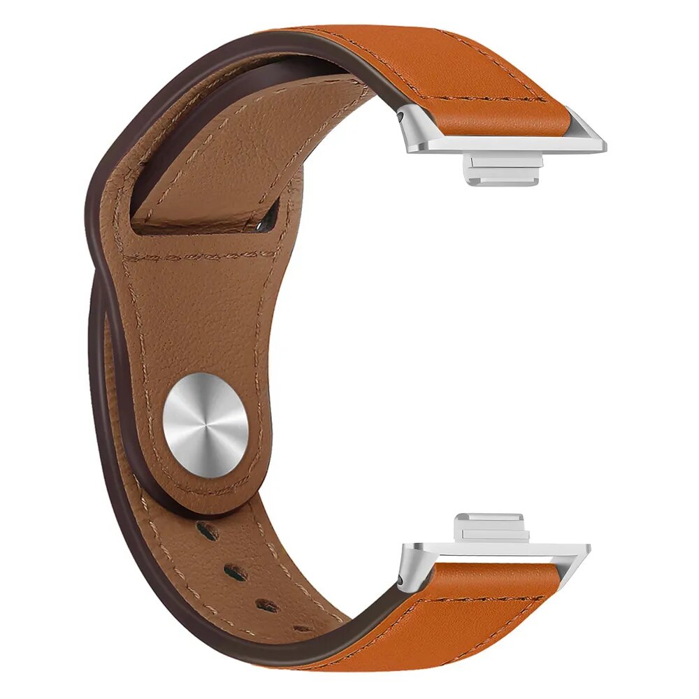 Кожаный ремешок для Redmi watch 5/4, модный ремешок для Xiaomi Miband 9pro/8pro