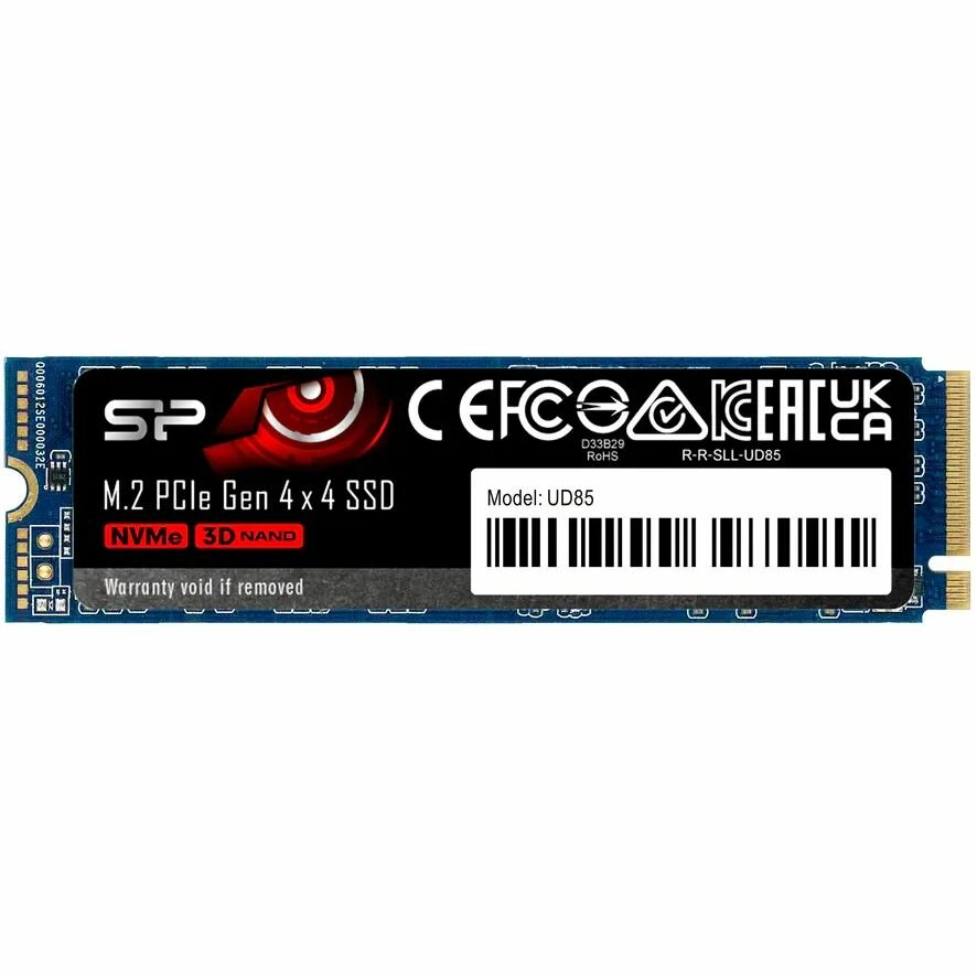 SSD-накопитель Silicon Power SP01KGBP44UD8505 1 ТБ M.2 PCI-E 4.0