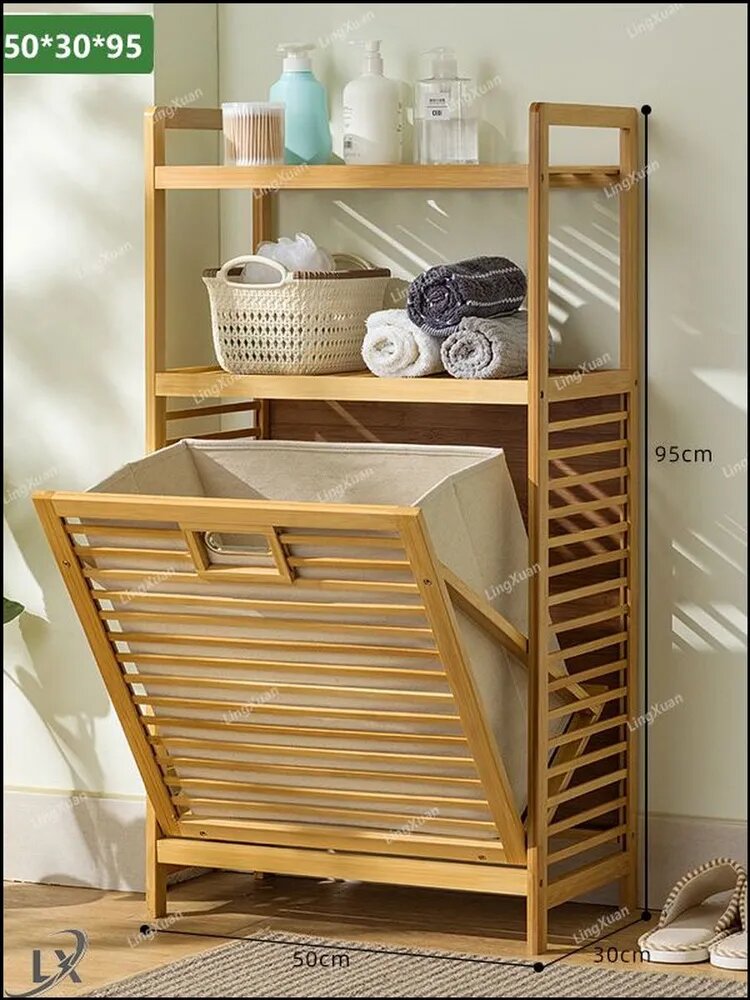 ABSON Тумба для ванной, 50х30х95 см
