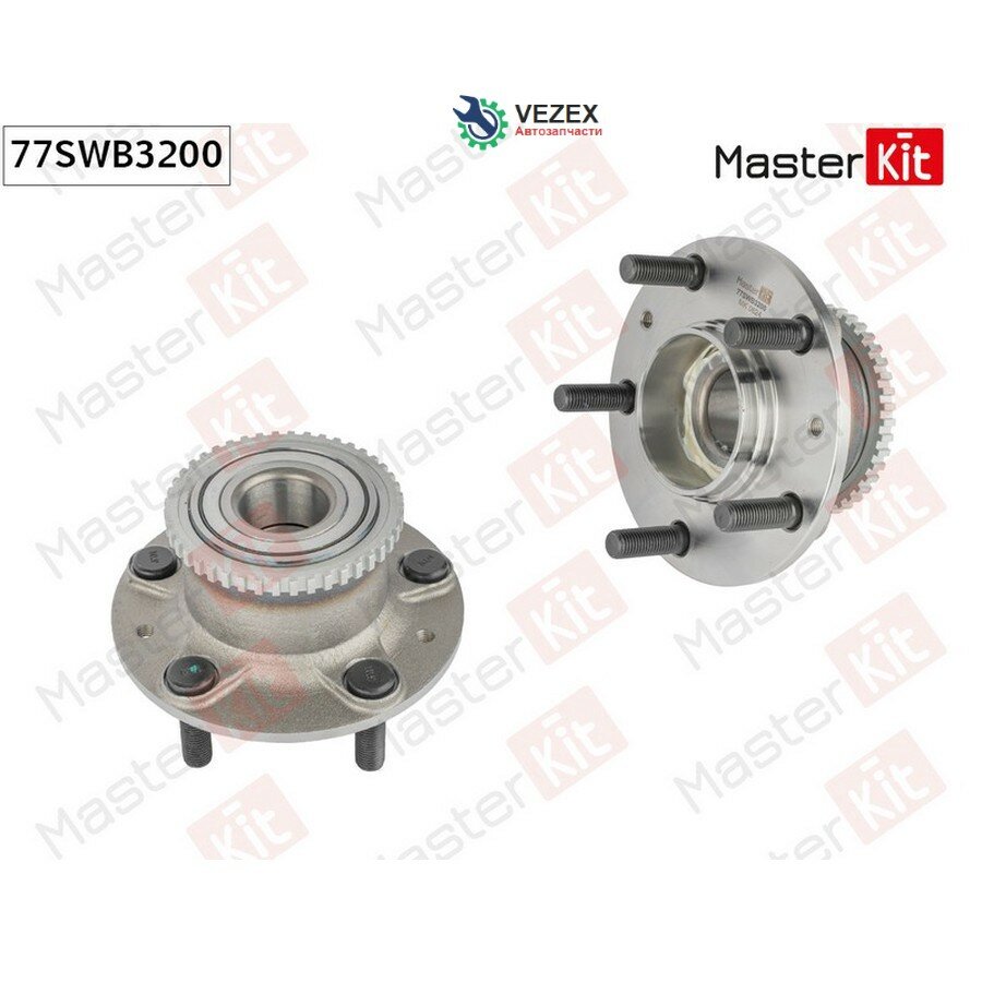 MASTERKIT 77SWB3200 Ступица в сборе с подшипником зад. Mazda PREMACY (CP)/RX 7 III (FD) 1992 - 2005