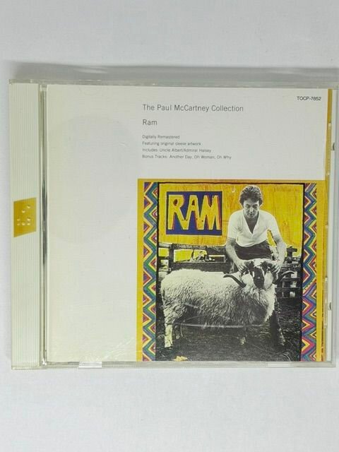 Музыкальный диск Paul And Linda McCartney-Ram (CD, JAPAN) '95 MINT