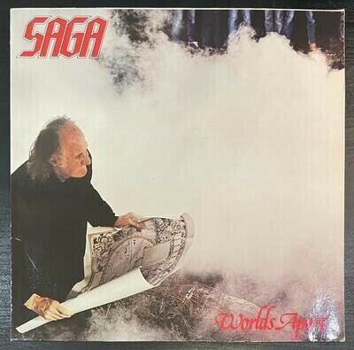 Виниловая пластинка Saga - Worlds Apart (Германия 1983г.)