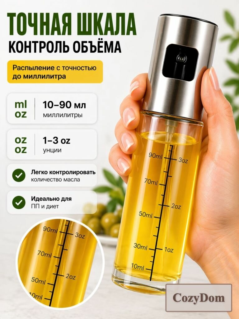Крышка для контейнера "масленка", 100 мл, 1 шт