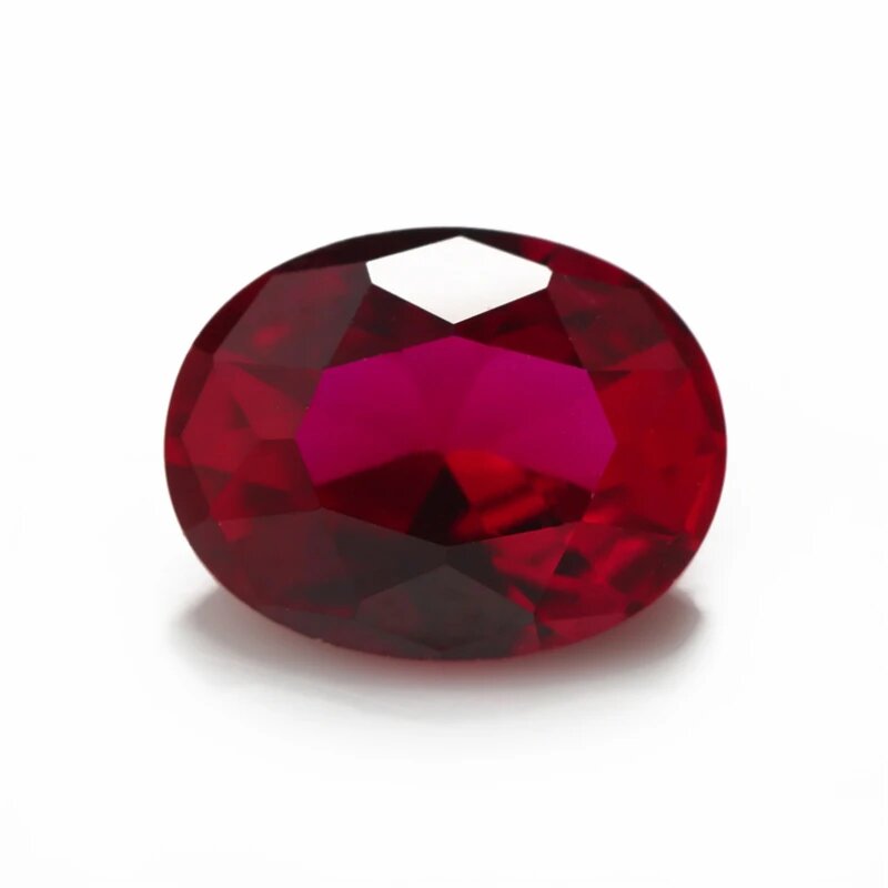 Рубины синтетические бордовые 5x7mm (50шт) Nubmer 8 Color