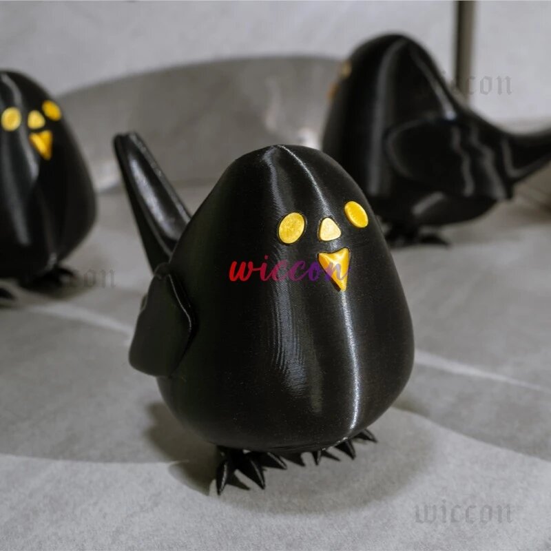 Косплей костюм ZZZ Zenless Zone Zero Trails of Ink Yixuan Черный, XL, 1pc bird