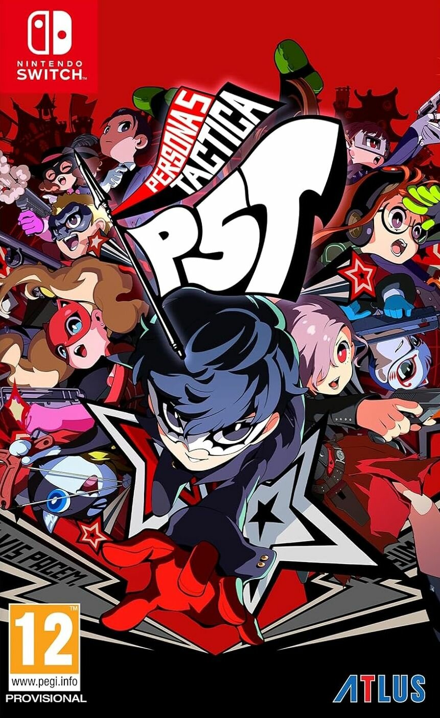 Игра Persona 5 Tactica Switch Русская Версия Картридж на Nintendo Switch