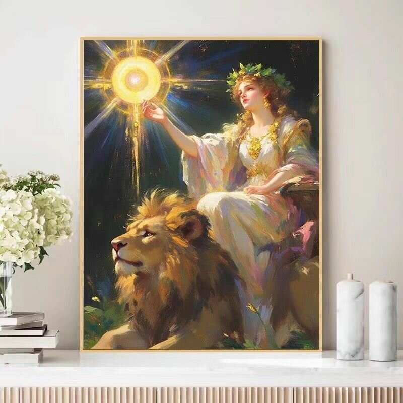 Набор для вышивания крестиком, вышивка крестиком "Illustration character" 11CT 3 нити,40х50см (без рамки)