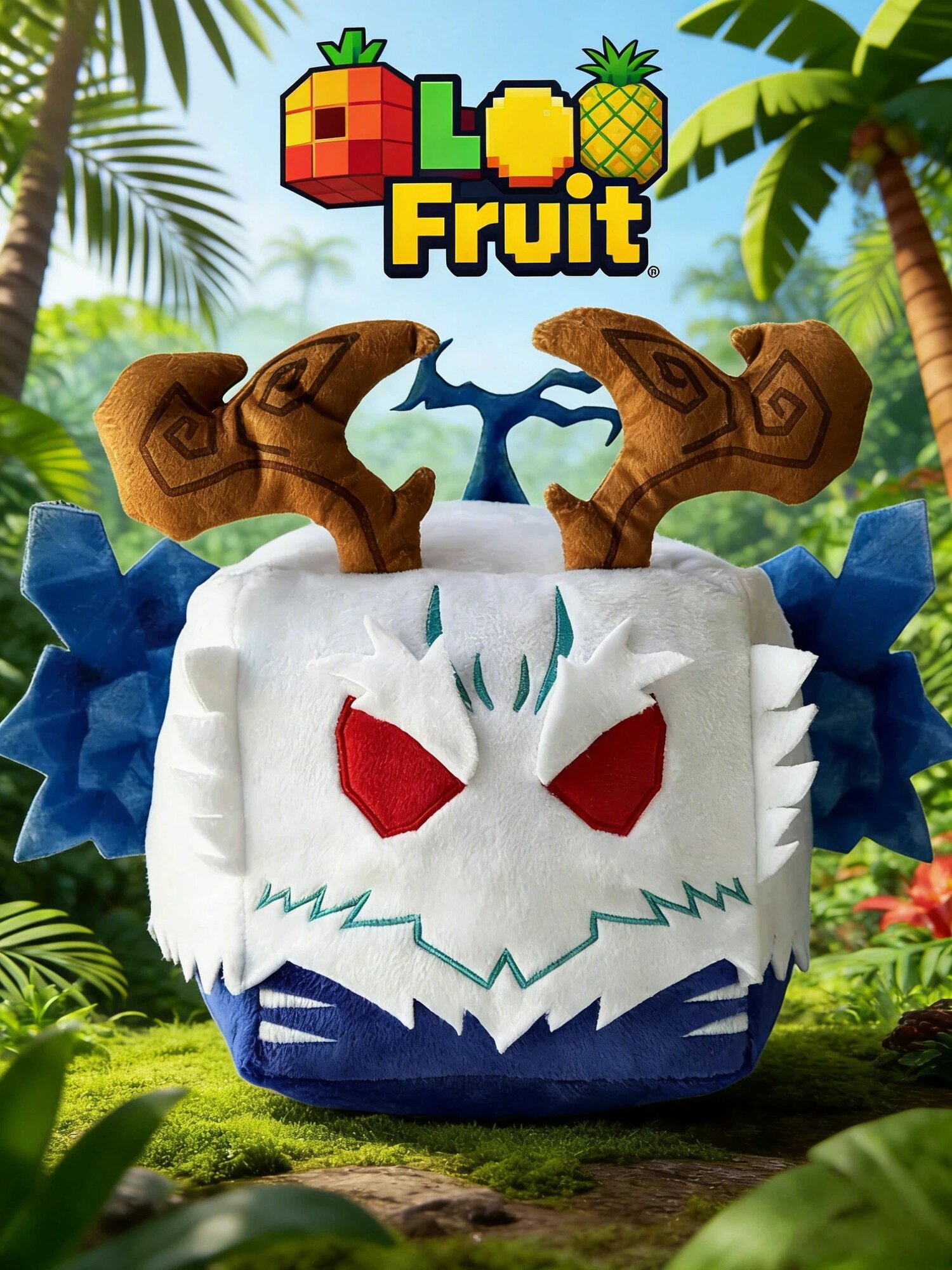Мягкая игрушка Blox Fruit из Roblox